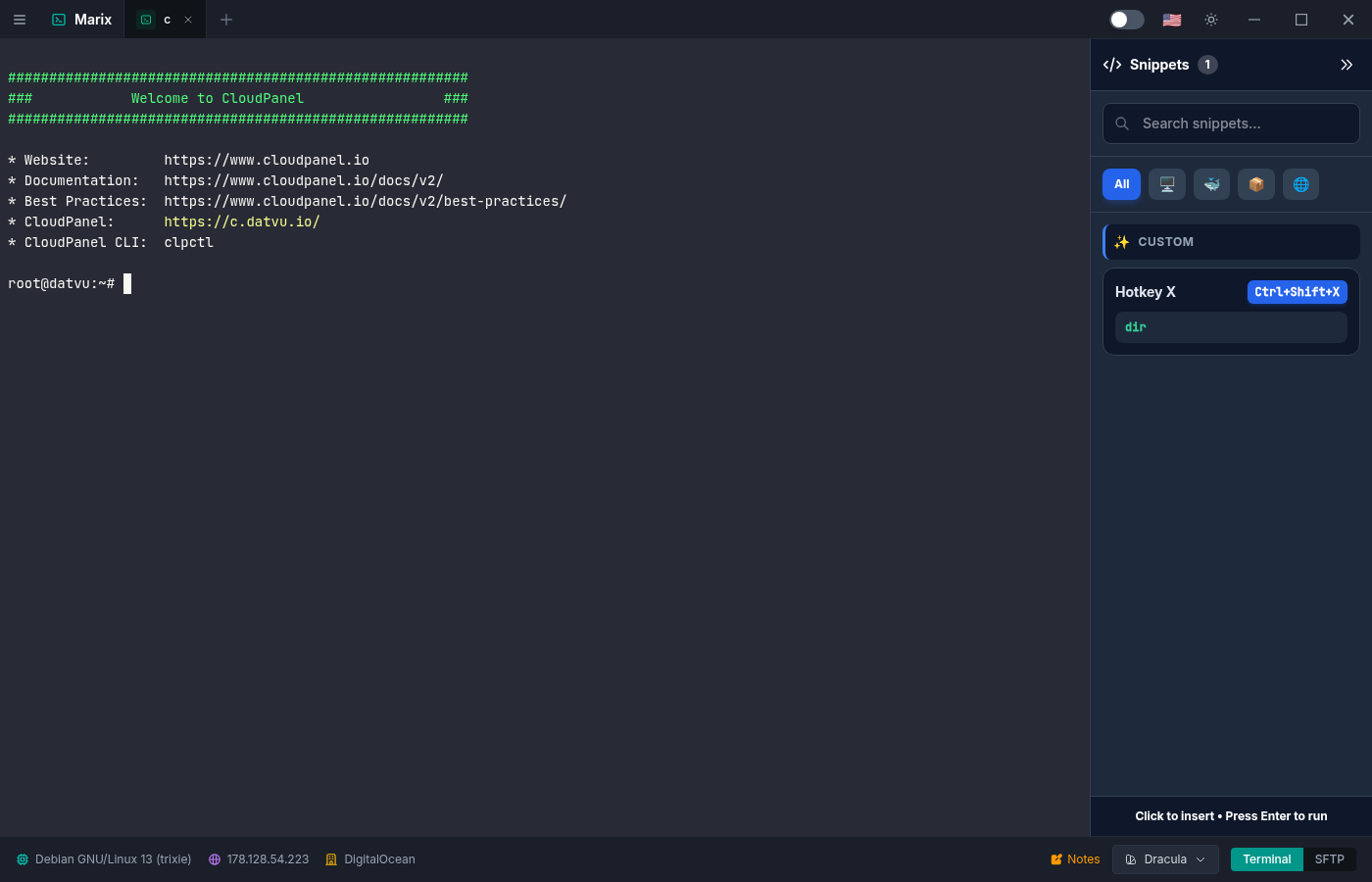 Marix - Modern Zero-Knowledge SSH Client